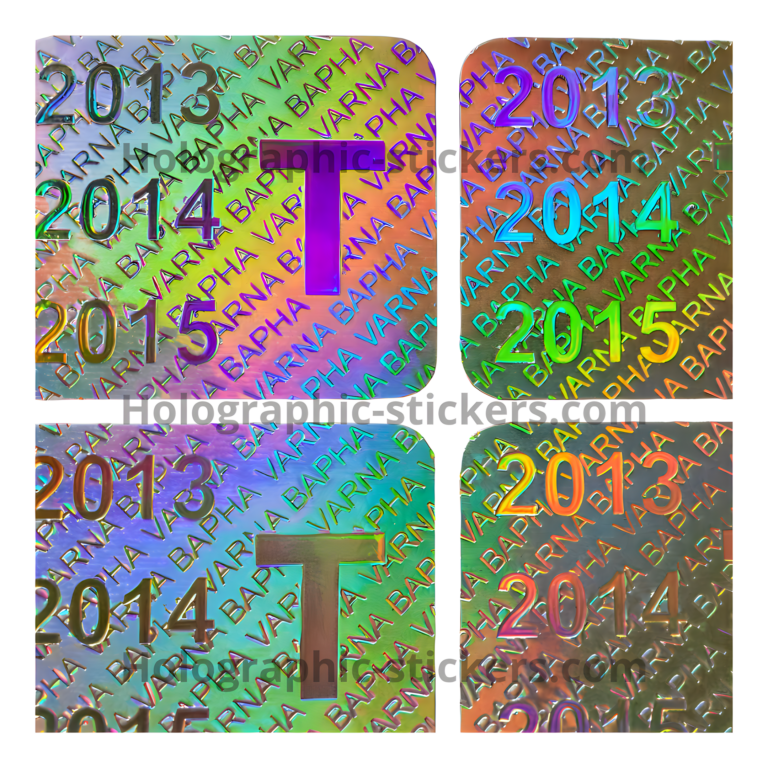 Customized Holographic Stickers for product authentication Customized Holographic Stickers for product authentication